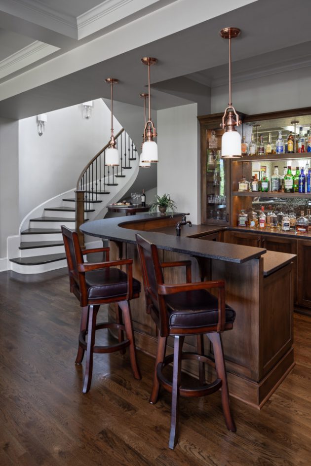 16 Exquisite Traditional Home Bar Designs That Will Revive Your Home
