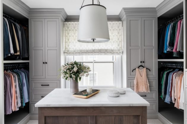16 Luxe Walk-In Closet Designs For A Traditional Home