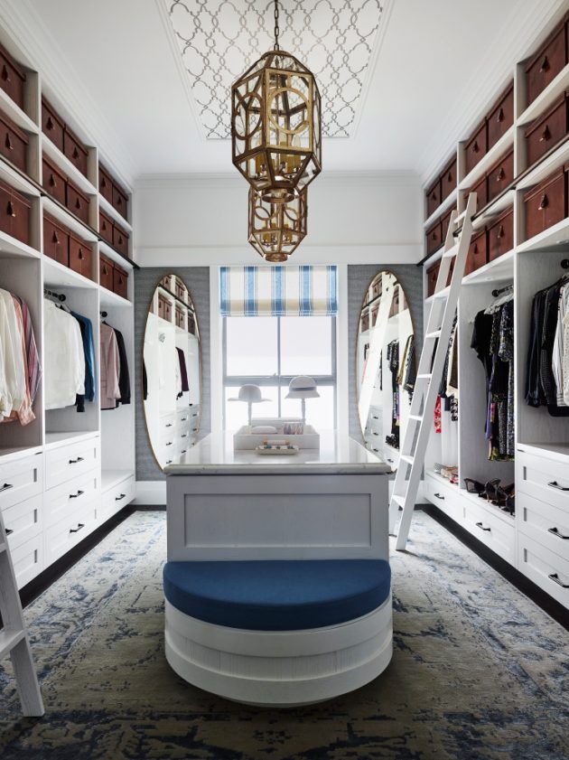 16 Luxe Walk-In Closet Designs For A Traditional Home