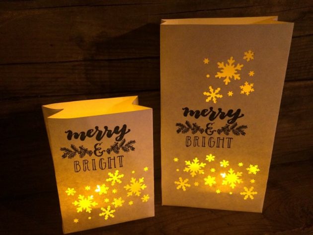 17 Beautiful Christmas Luminaries That Will Add A Magic Touch To Your Home