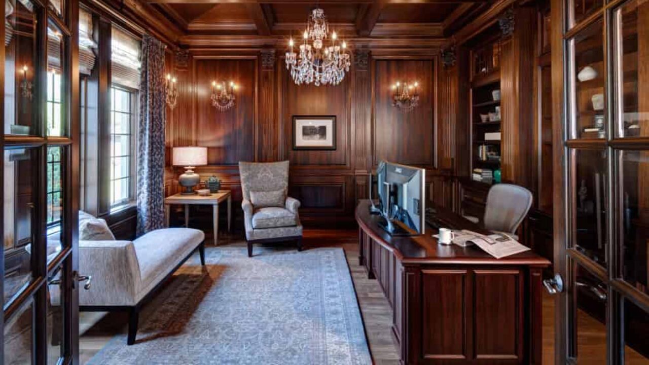 Classic Home Office Decorating Ideas | www.cintronbeveragegroup.com