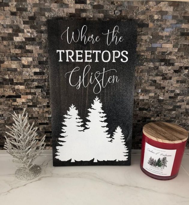 18 Charming Winter Sign Decorations For After The Holidays