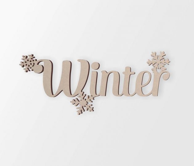 18 Charming Winter Sign Decorations For After The Holidays