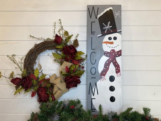 18 Charming Winter Sign Decorations For After The Holidays
