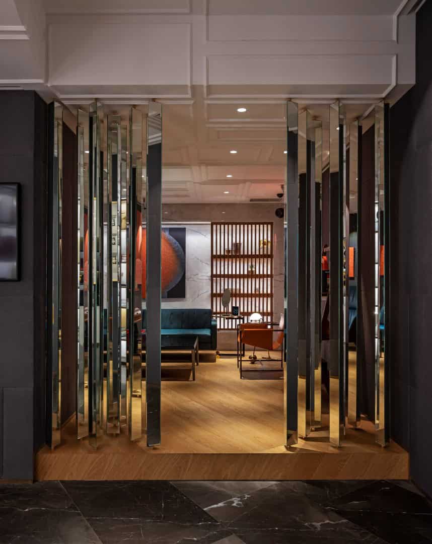 A Timeless Interior For A Timepiece Lounge: Entropia