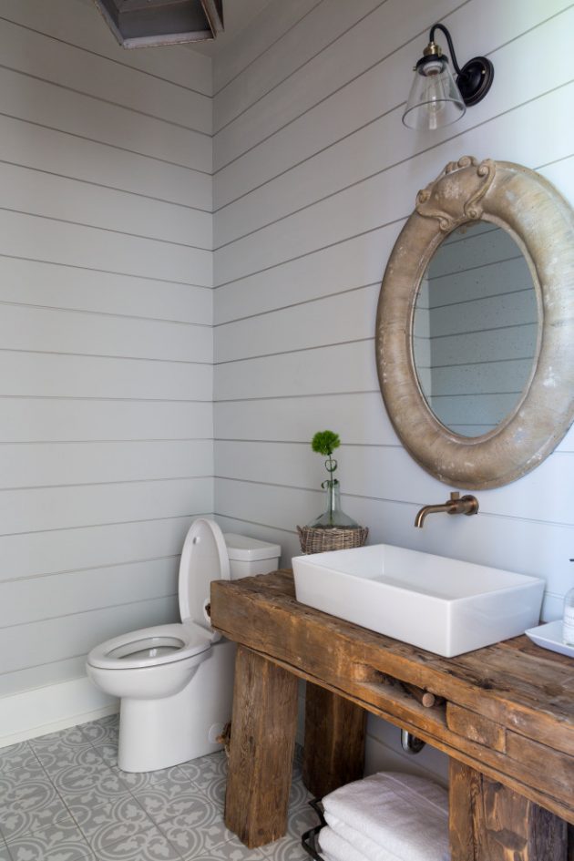 16 Enchanting Farmhouse Powder Room Designs You Didn't Know You Needed