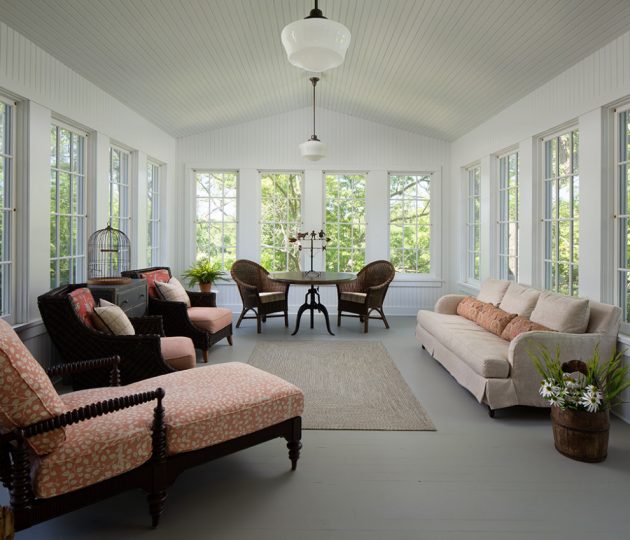 15 Beautiful Farmhouse Sunroom Designs You Will Enjoy Sitting In