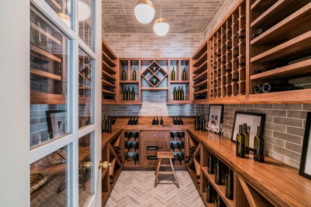 15 Graceful Farmhouse Wine Cellar Designs That Will Leave An Impression ...
