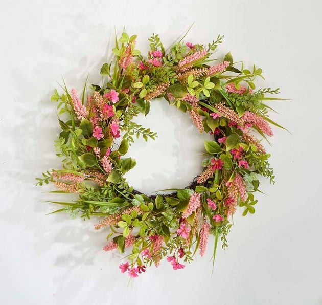 15 Refreshing Spring Wreath Design Ideas Inspired By Nature