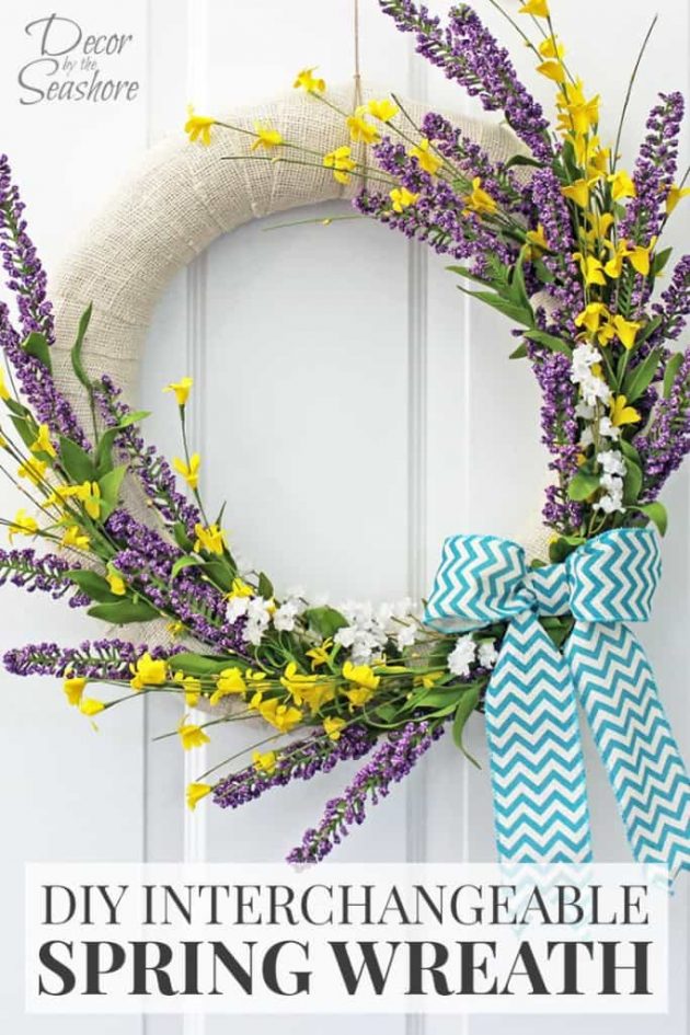 16 Fresh DIY Spring Wreath Ideas You Will Enjoy Making