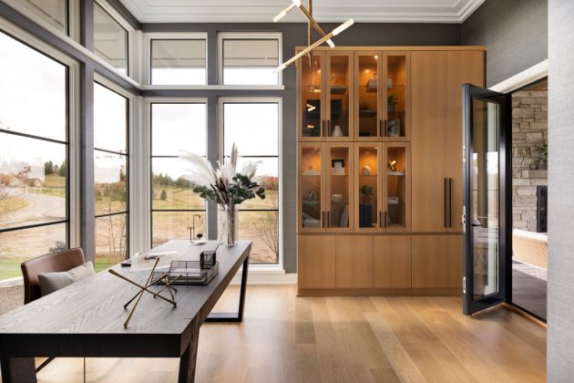 16 Outstanding Farmhouse Home Office Designs For Great Productivity