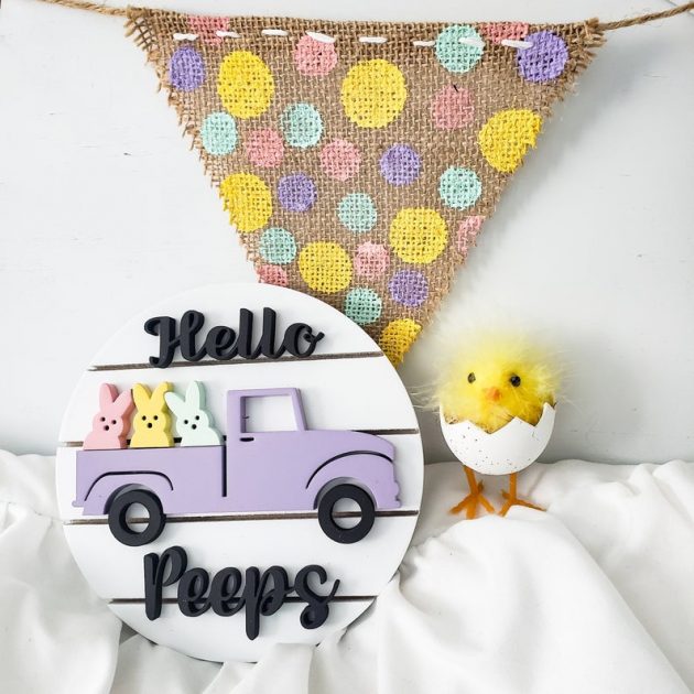 18 Beautiful Spring Sign Decoration Ideas To Scatter Around Your Home