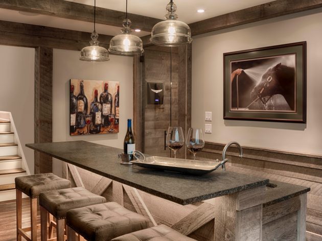 18 Magnificent Farmhouse Home Bar Designs For Any Occasion