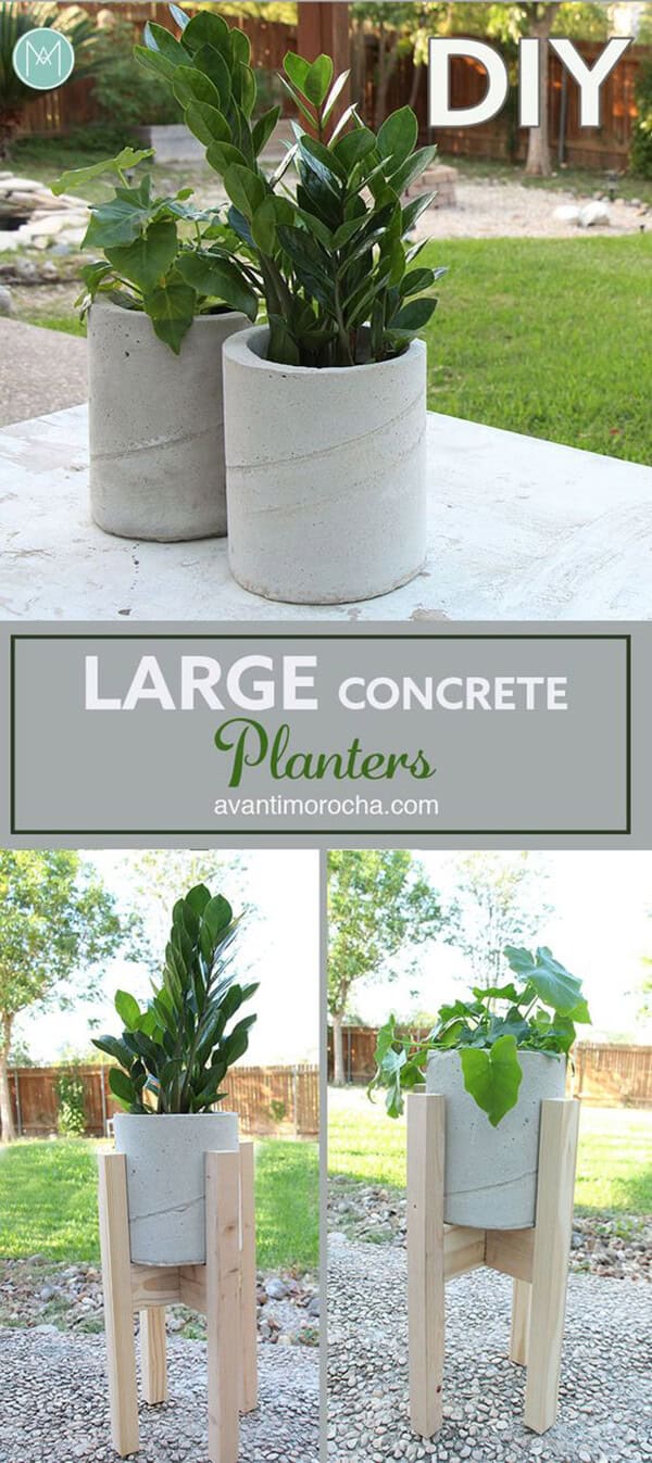 16 Incredible DIY Concrete Ideas For Your Backyard