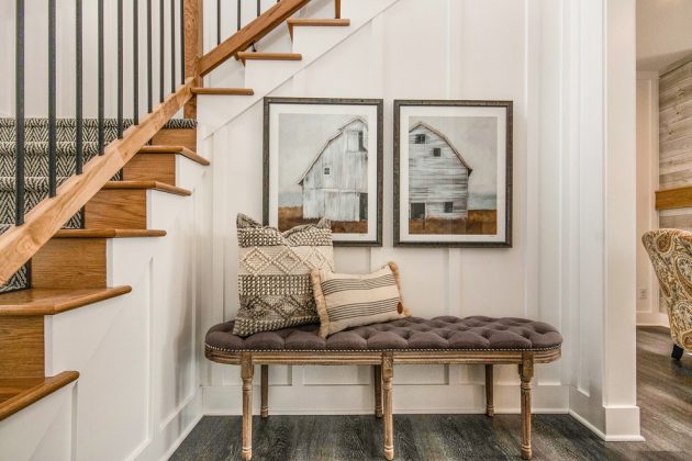 18 Amazing Farmhouse Hall Designs You Will Want In Your Home