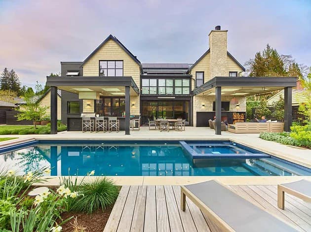 18 Magnificent Farmhouse Swimming Pool Designs You Will Fall In Love With