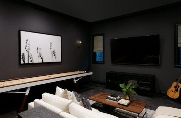 16 Beautiful Coastal Home Theater Designs You Never Knew You Needed