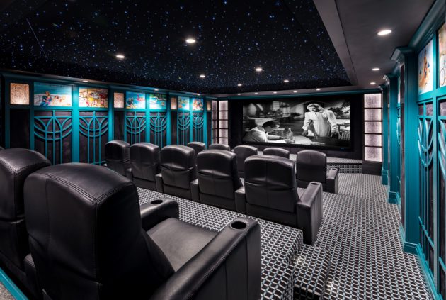 16 Beautiful Coastal Home Theater Designs You Never Knew You Needed