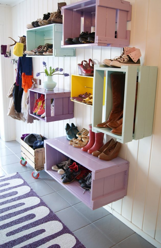 16 Brilliant DIY Wood Crate Crafts You Can Use Anywhere In Your Home