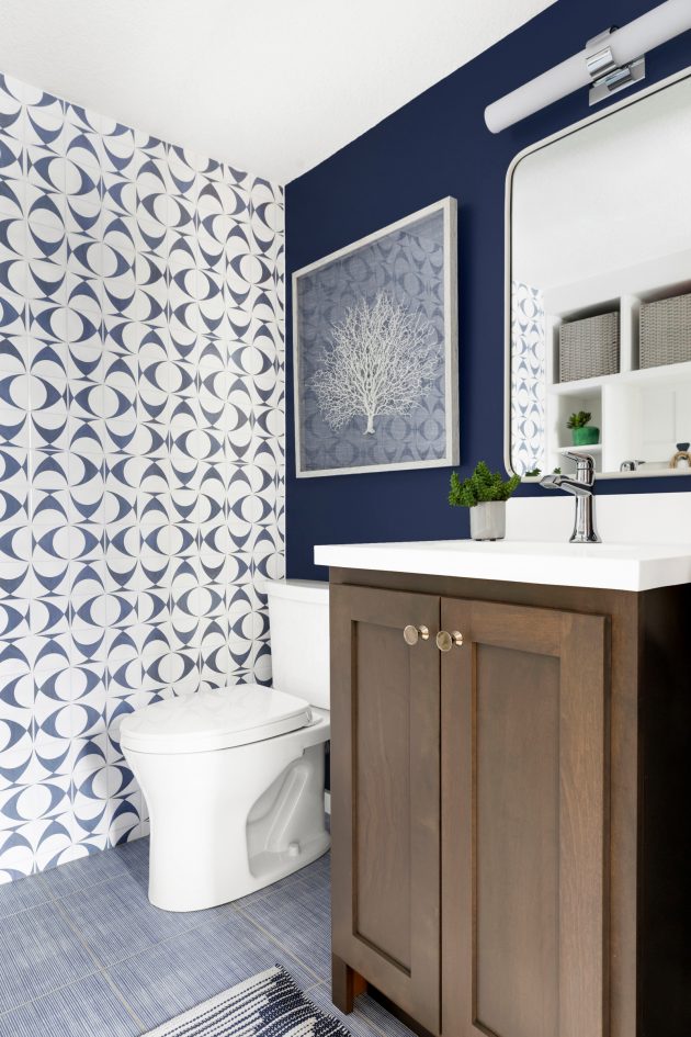 18 Lovely Coastal Powder Room Designs You'll Adore