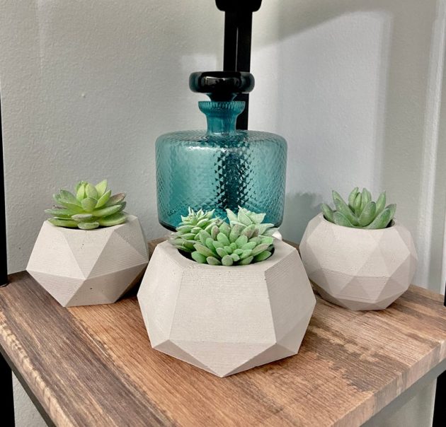 20 Elegant Geometric Planter Designs That Will Bring Order To Your Décor