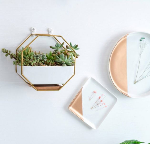20 Elegant Geometric Planter Designs That Will Bring Order To Your Décor