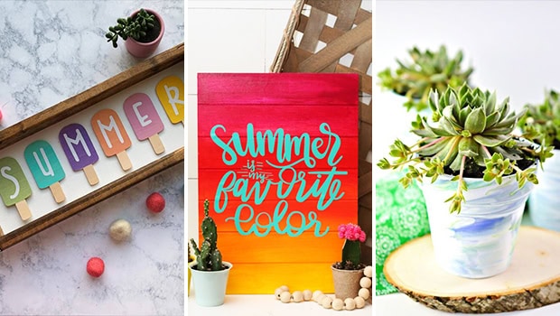 15 Colorful DIY Summer Décor Ideas You're Gonna Craft Right Away