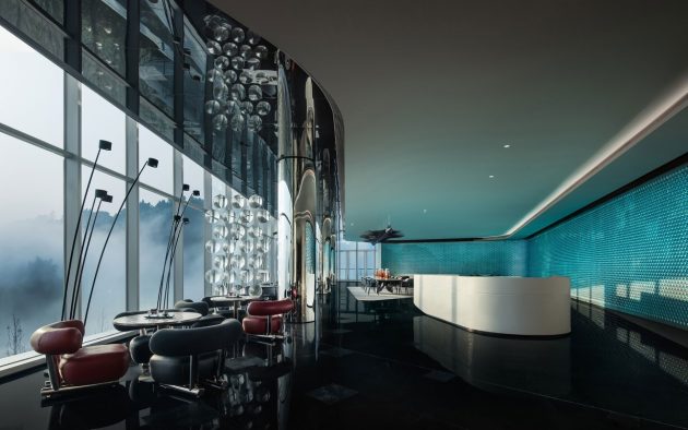 Park Reception Hall of LUXERIVERS by MOD Architecture in Chongqing, China