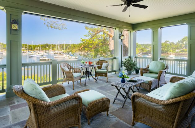 20 Incredible Coastal Porch Designs For Proper Beach Living