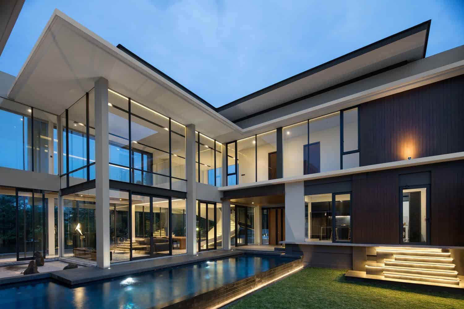 BP House by Rakta Studio in the Serpong Sub-District of Indonesia