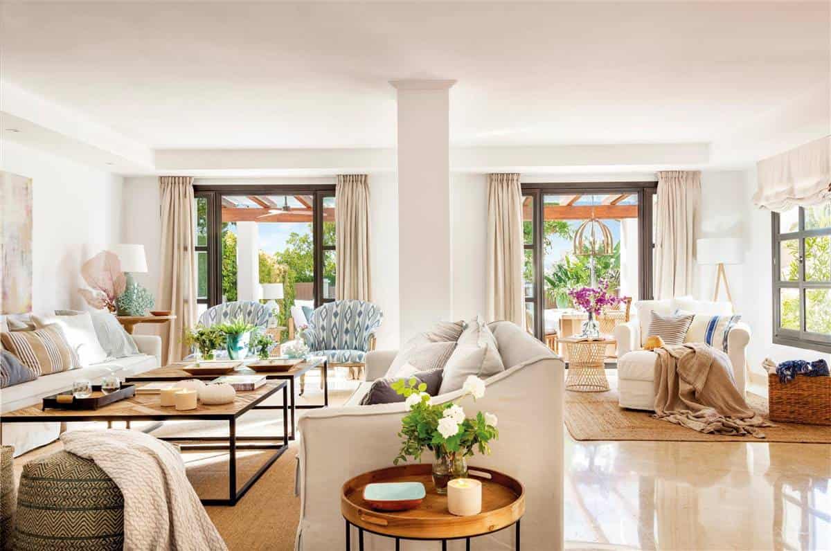 The Best Cozy And Summer Living Rooms (Part I)