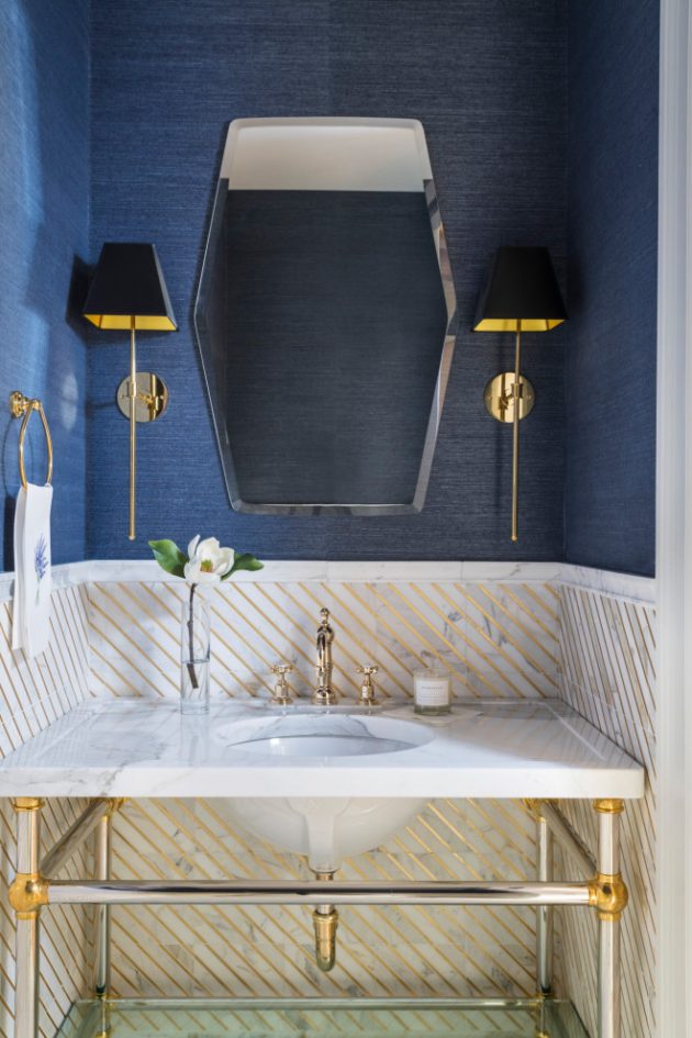 15 Sophisticated Industrial Powder Room Designs You Didn't Expect