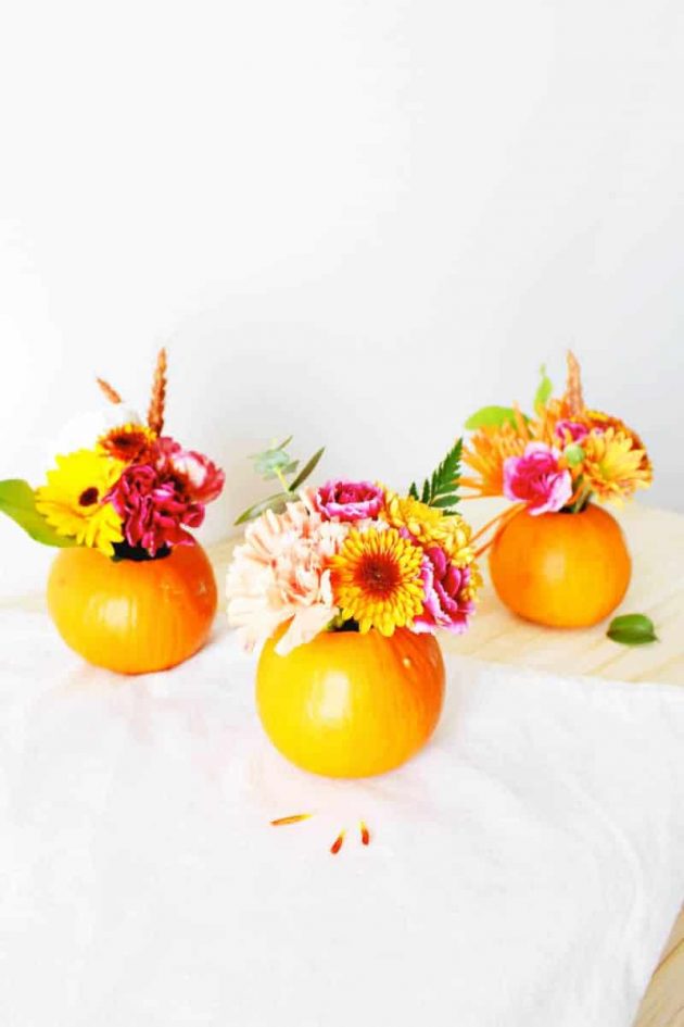 16 Wonderfully Charming DIY Fall Flower Arrangement Ideas