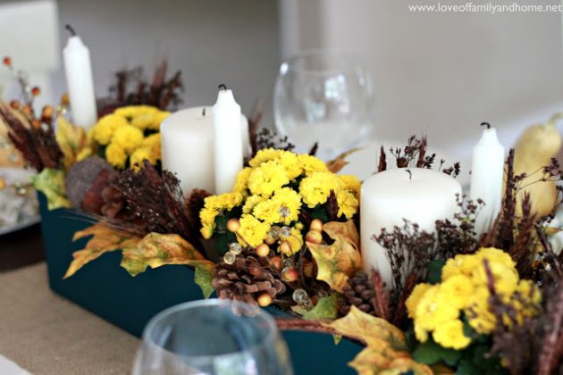 16 Wonderfully Charming DIY Fall Flower Arrangement Ideas