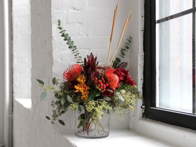 16 Wonderfully Charming DIY Fall Flower Arrangement Ideas