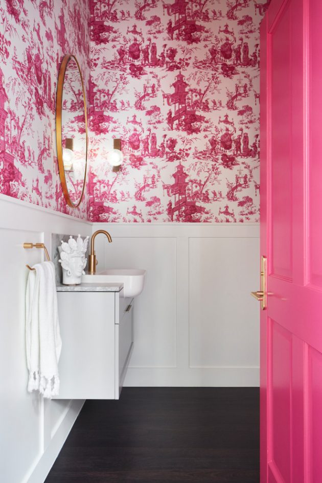 17 Chic Eclectic Powder Room Designs That Will Thrill You