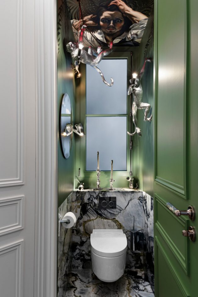 17 Chic Eclectic Powder Room Designs That Will Thrill You