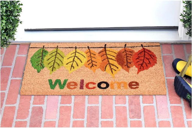 20 Charming Fall Doormat Designs That Will Welcome Everyone