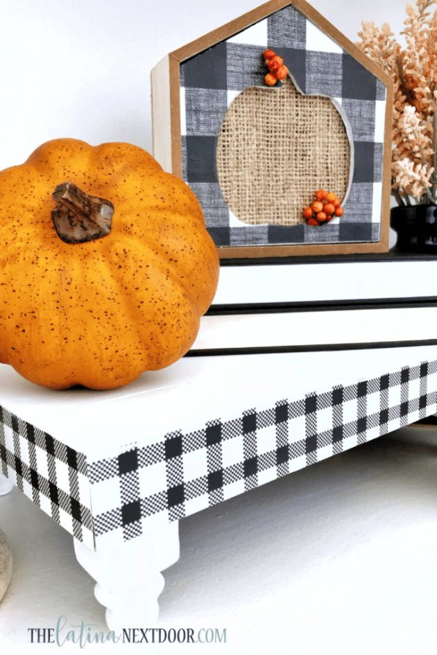 15 Sweet Buffalo Plaid Crafts For Your Fall Home Décor