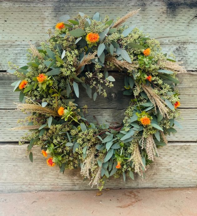 18 Enchanting Thanksgiving Wreath Designs For November