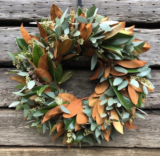 18 Enchanting Thanksgiving Wreath Designs For November