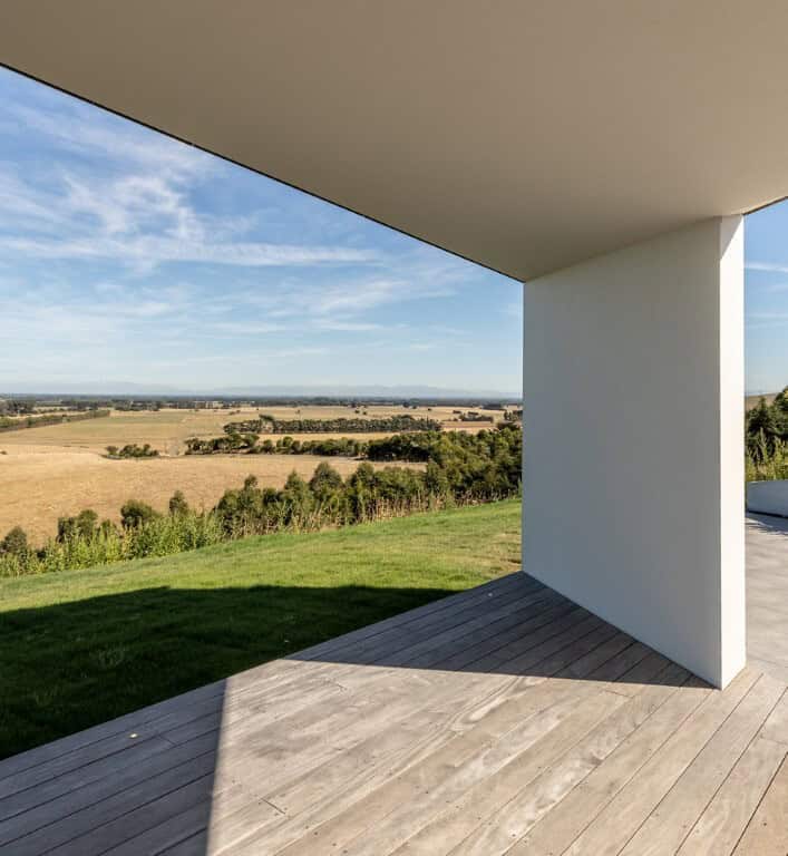 Tai Tapu House by AW Architects in Tai Tapu, New Zealand