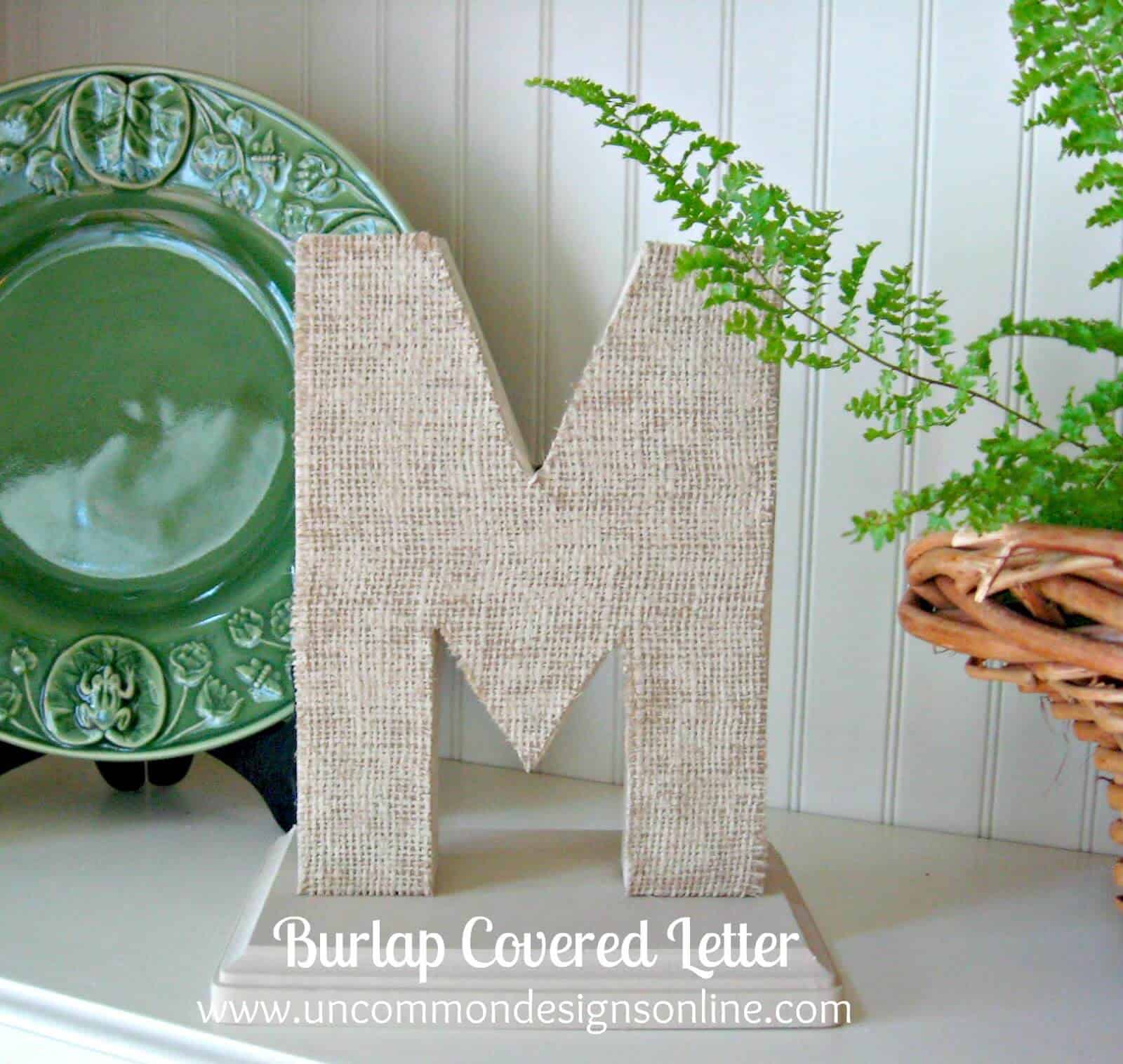15 Awesome Burlap Crafts You'll Use Everyday