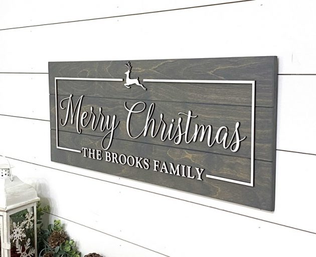 15 Adorable Christmas Sign Designs You Need To Put Up