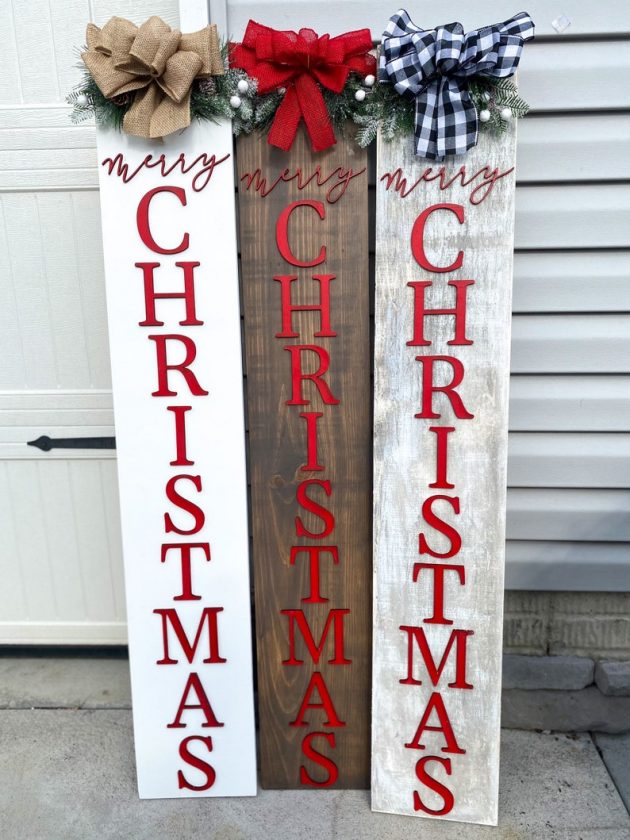 15 Adorable Christmas Sign Designs You Need To Put Up