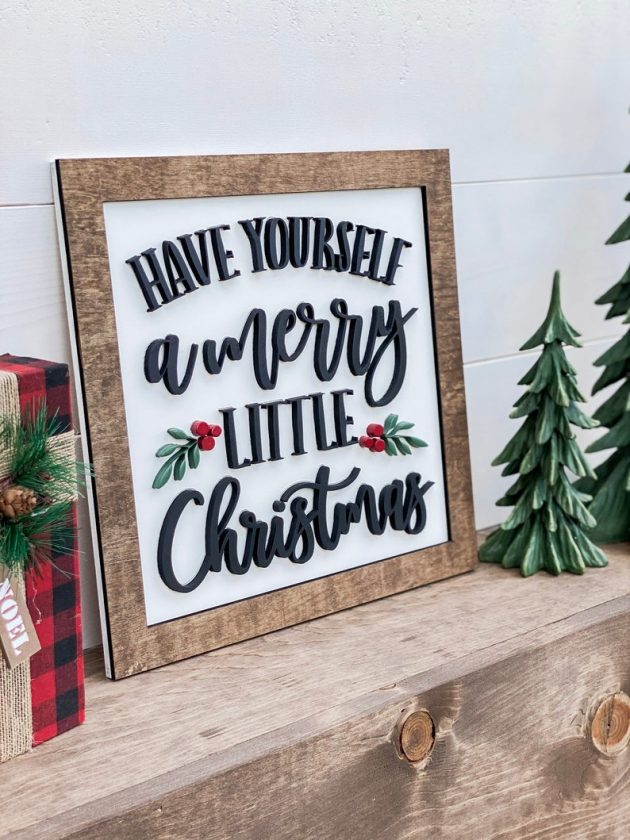 15 Adorable Christmas Sign Designs You Need To Put Up