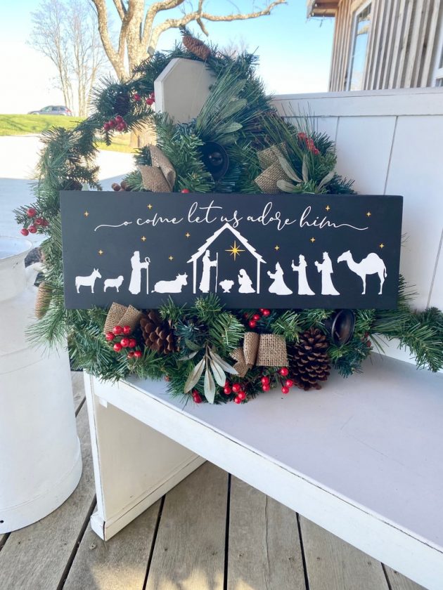 15 Adorable Christmas Sign Designs You Need To Put Up