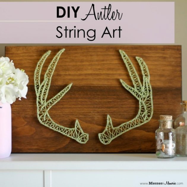 15 Lovely DIY String Art Crafts You Can Add To Your Décor