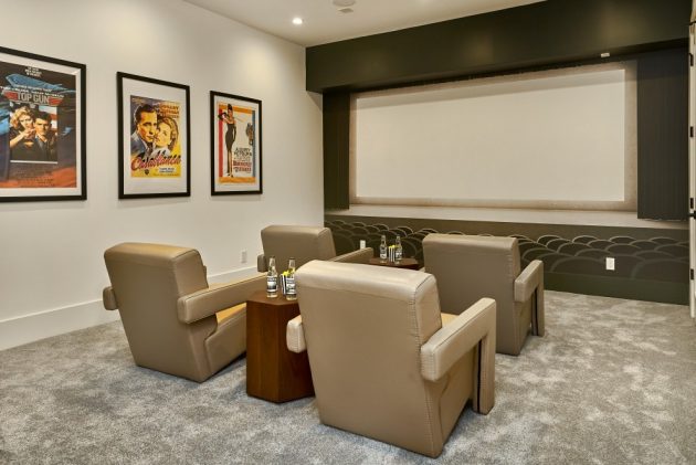 16 Deluxe Contemporary Home Theater Designs That Will Make An Impression