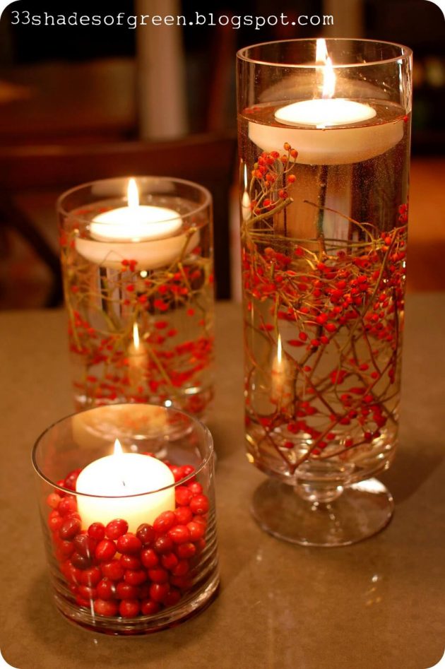 16 Lovely DIY Christmas Centerpiece Projects You Can Make Over The Weekend